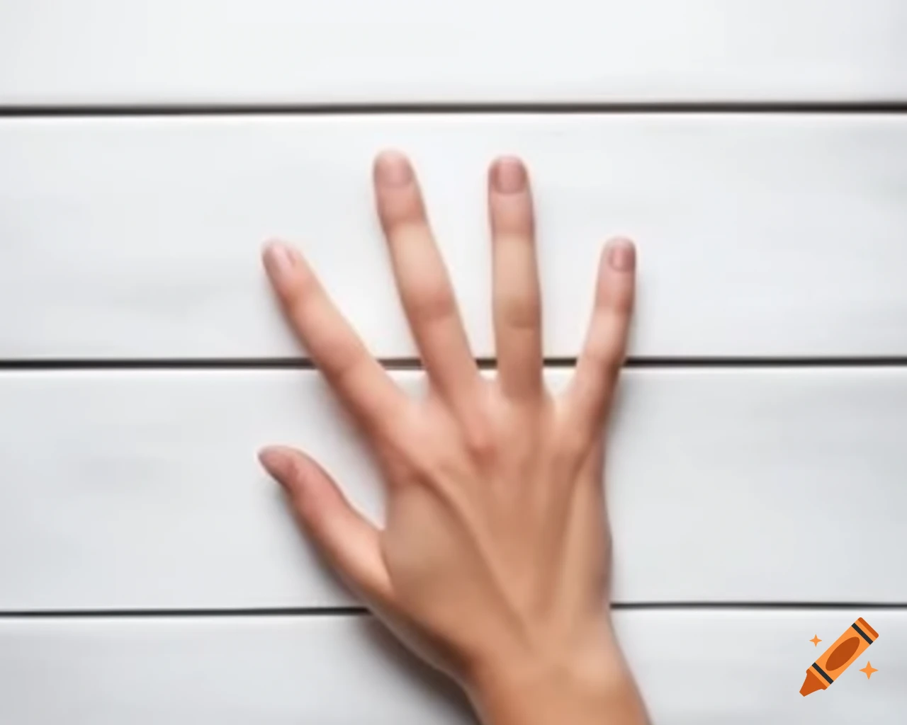 Hand created on Craiyon