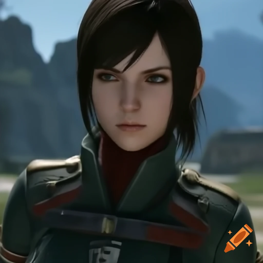 High definition female character from Valkyria Chronicles in WW2 ...