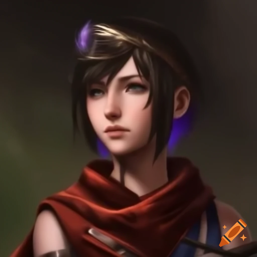 High definition 8k image of female character from Valkyria Chronicles ...