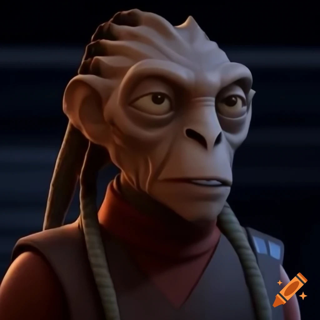 Character Snoke from Star Wars series on Craiyon