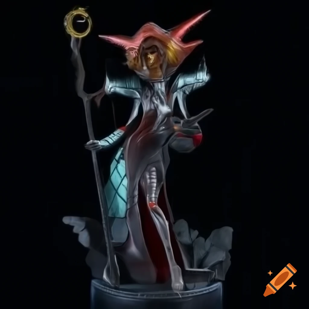 Detailed female demon artwork inspired by various video games and ...