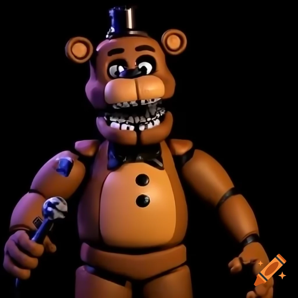 Freddy Fazbear character from Five Nights at Freddy's on Craiyon
