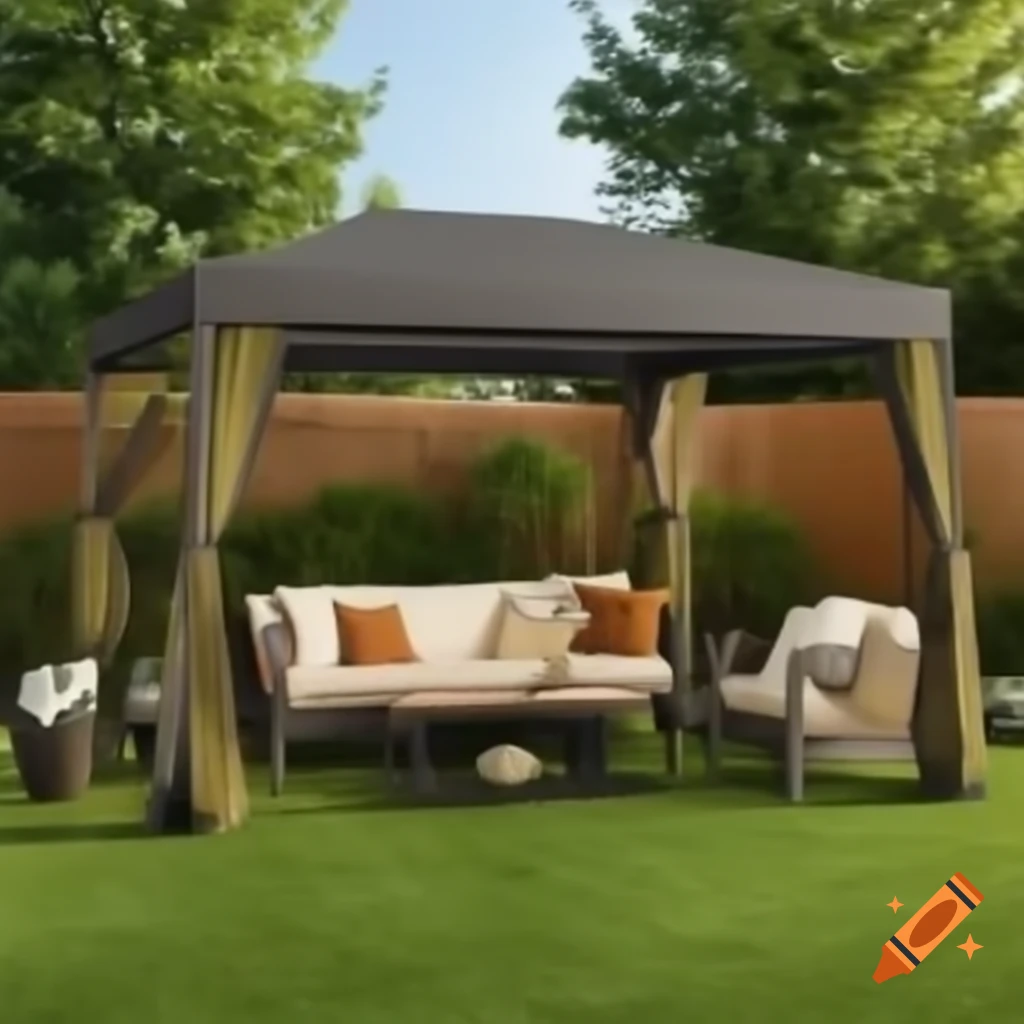 Outdoor setting with unspecified elements on Craiyon