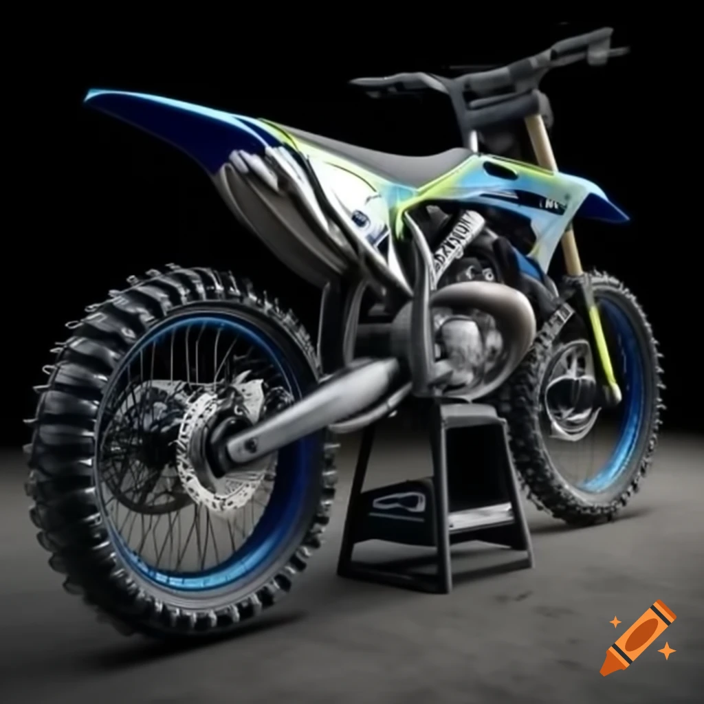 Husqvarna dirt bike graphics on Craiyon