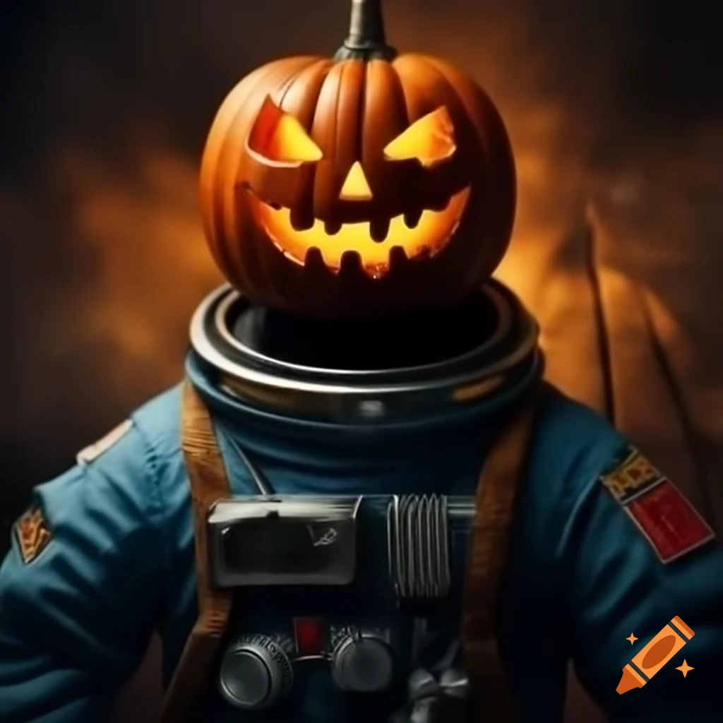 Pumpkin Astronaut
