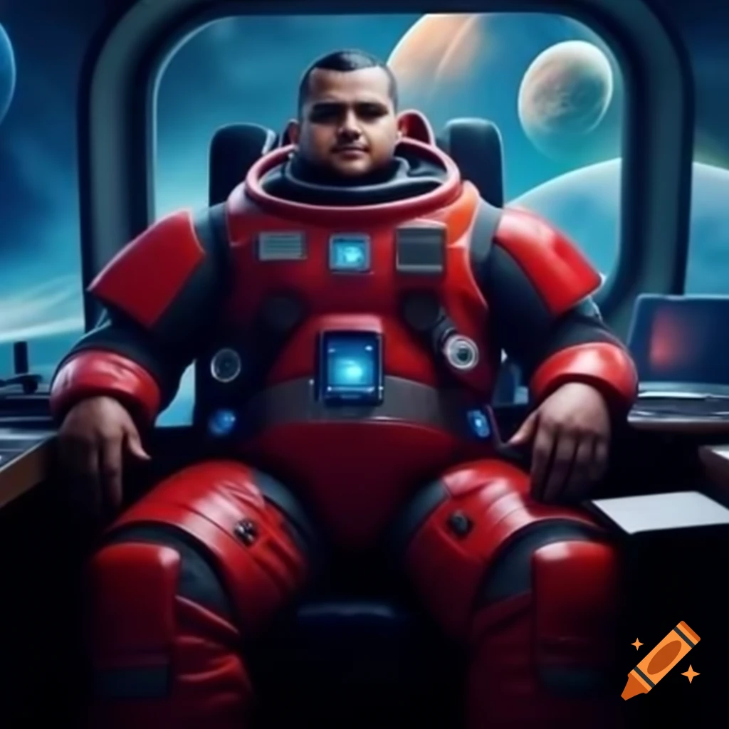 Elon Musk in advanced war-suit with laser gun on car in retro cyberpunk ...