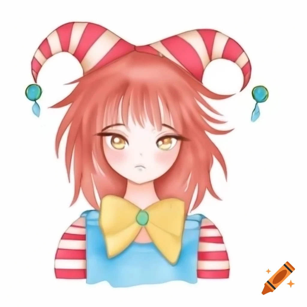 Cute Chibi Anime Girl created on Craiyon