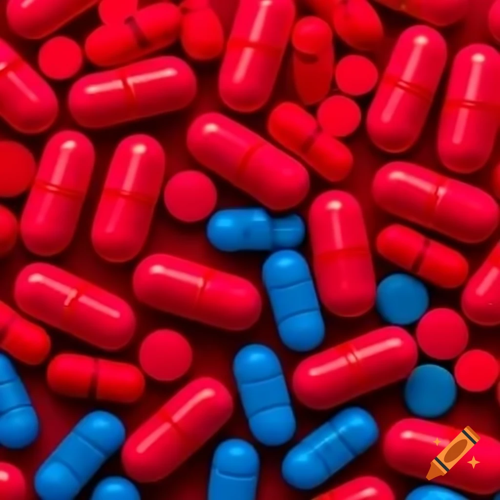 Person carrying heavy load bag filled with medicines on Craiyon