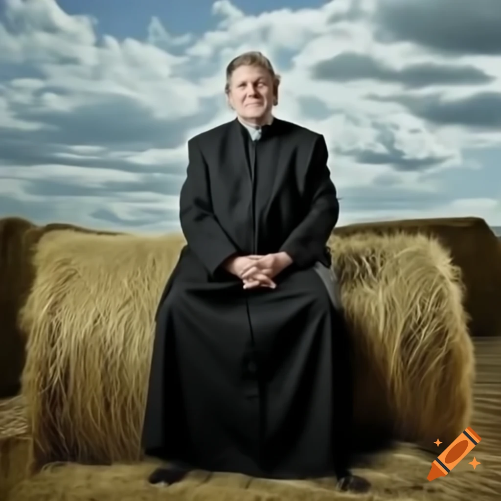 Pope francis smoking, casual moment on Craiyon