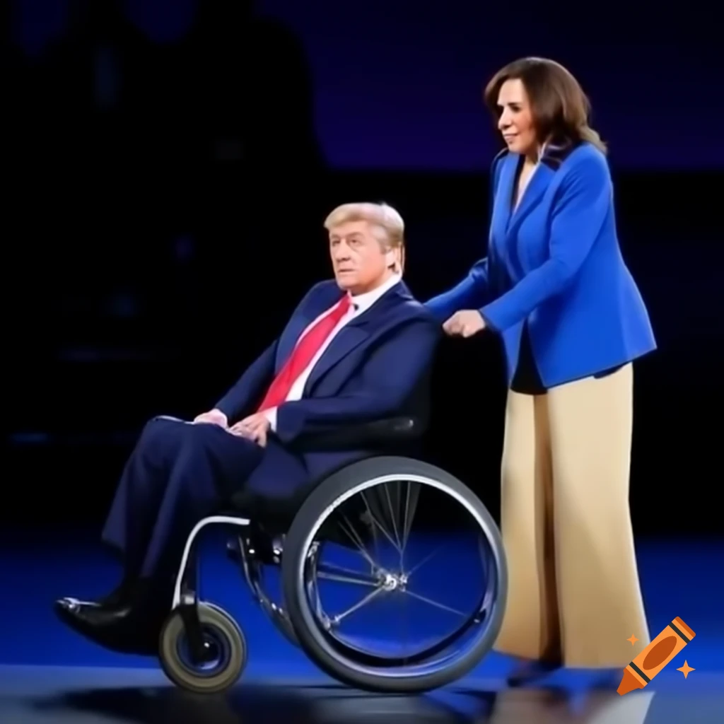 Image of Joe Biden in a Wheelchair created on Craiyon