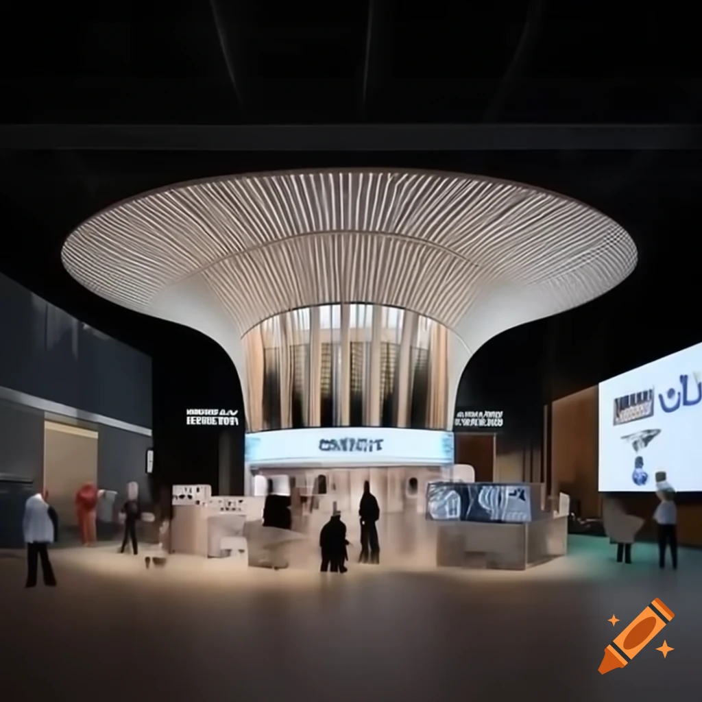 Design concept for cambodia ministry of commerce expo pavilion on Craiyon