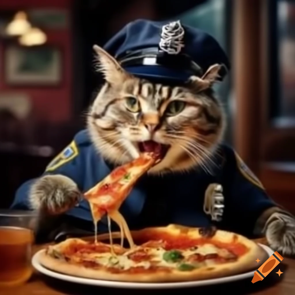 Tom Cruise on Statue of Liberty eating pizza with dog in Mexican hat on ...