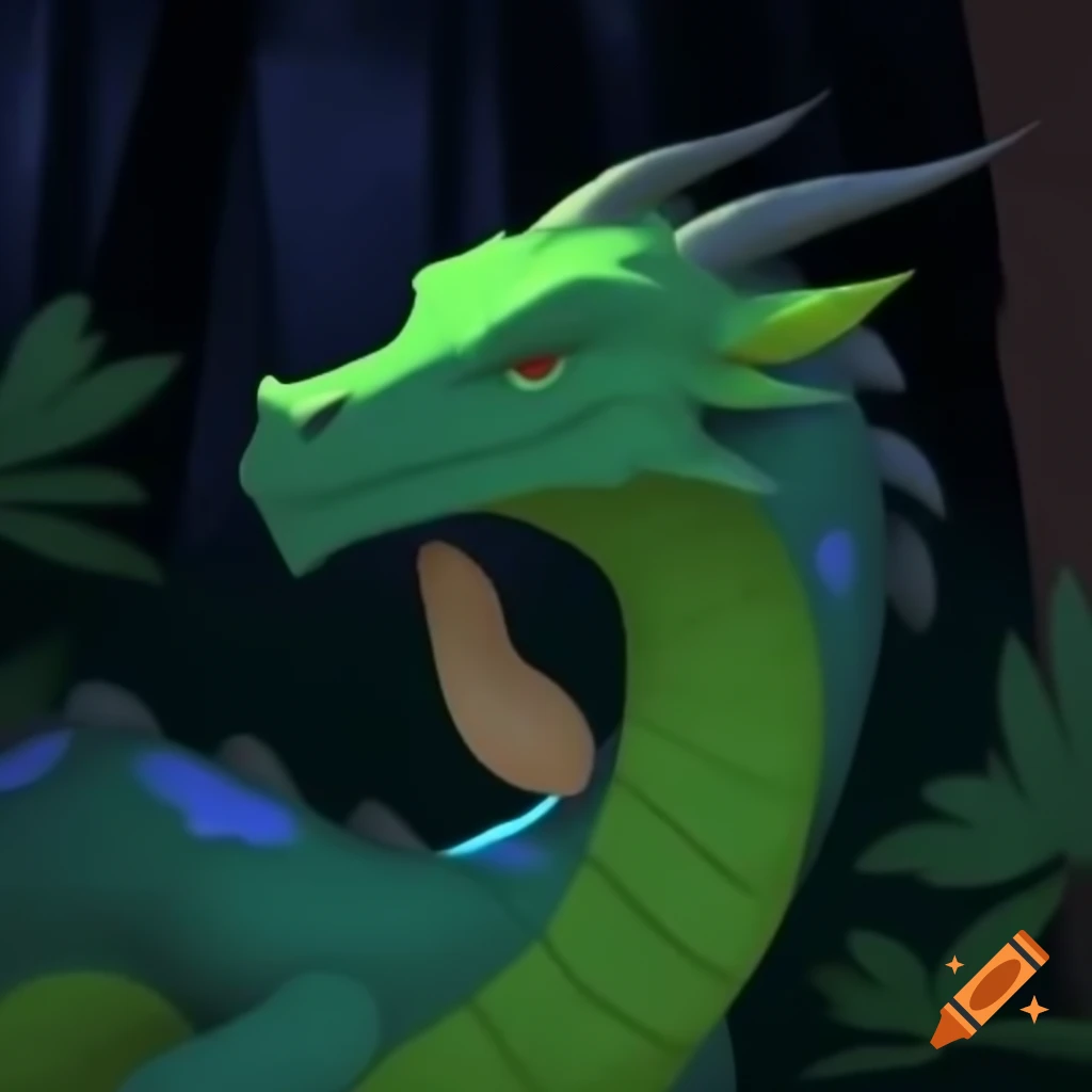 Humanoid black and purple dragon creature with digitigrade legs and ...