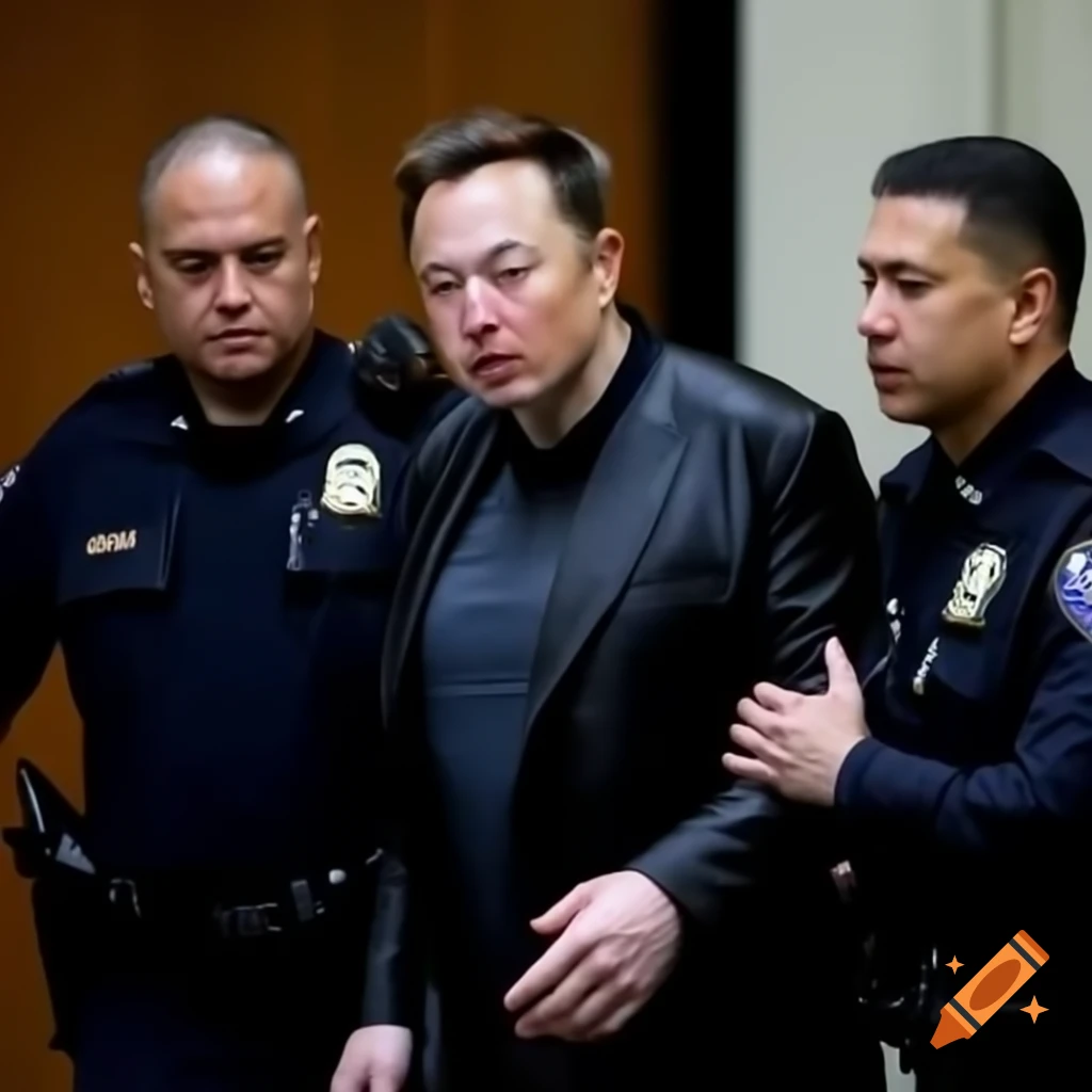 Elon Musk showing emotional expression with tears on Craiyon