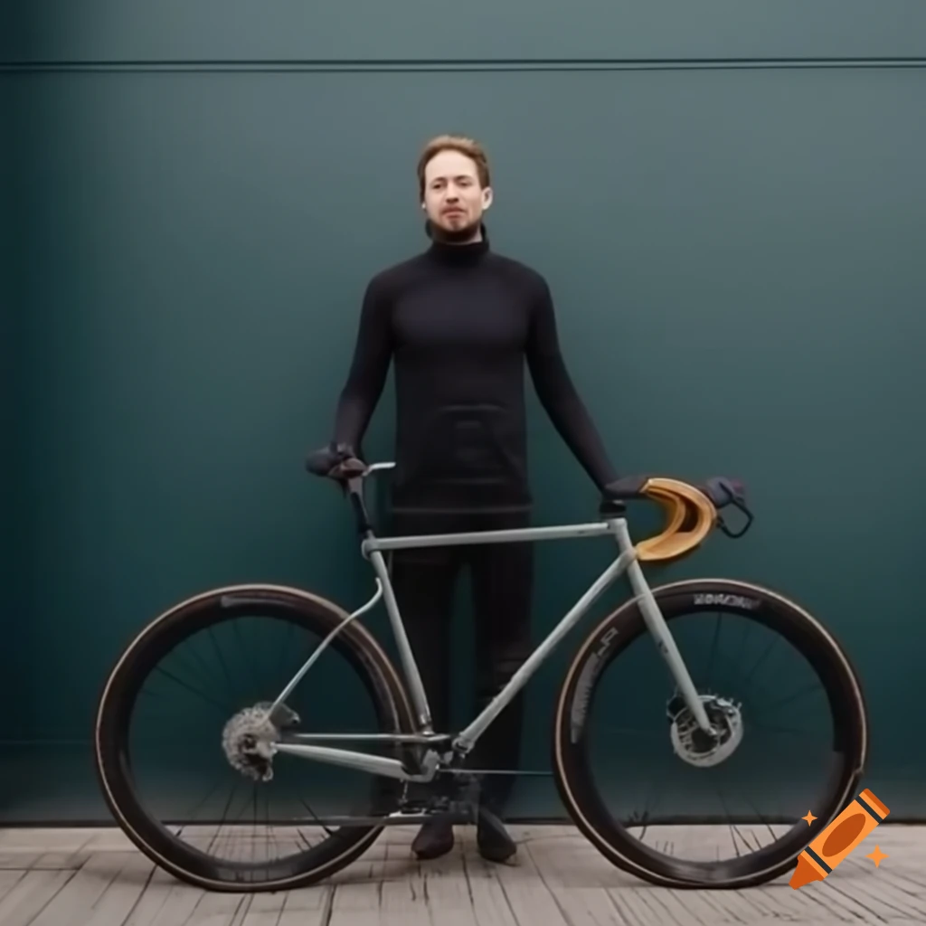 Hotzenblotz riding a bicycle on Craiyon