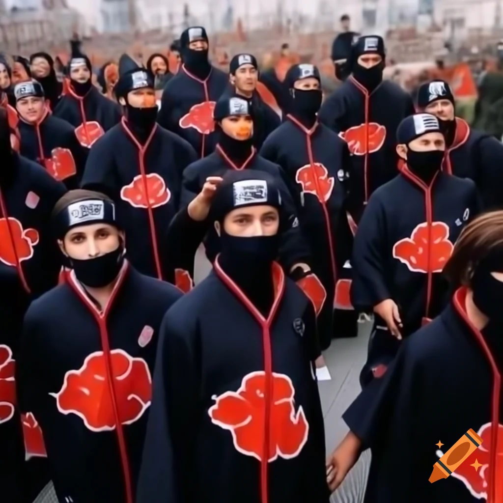 Akatsuki group representation in Algeria on Craiyon