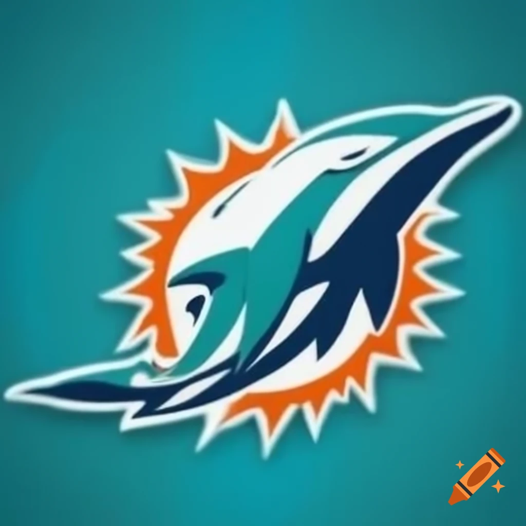 Alternative Miami Dolphins logo design on Craiyon