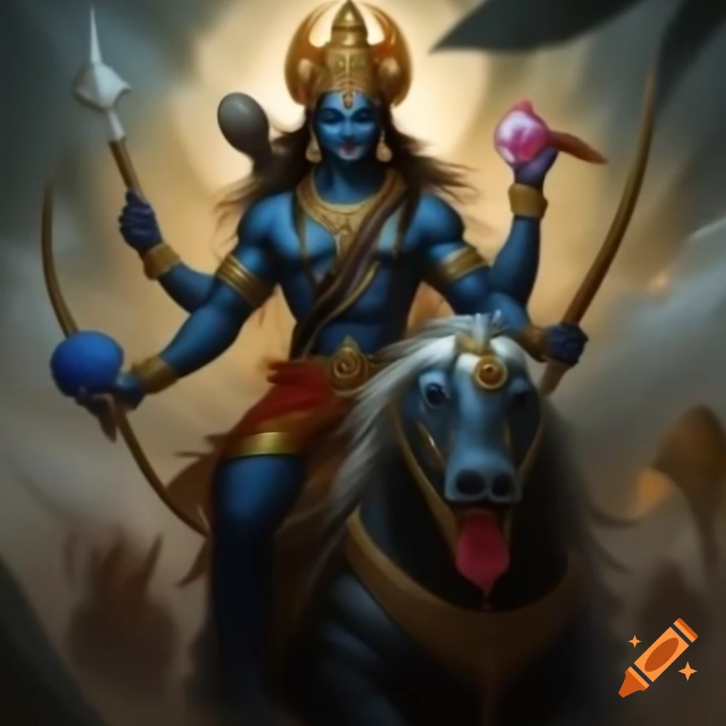 Representation of Shiva, a major deity in Hinduism on Craiyon