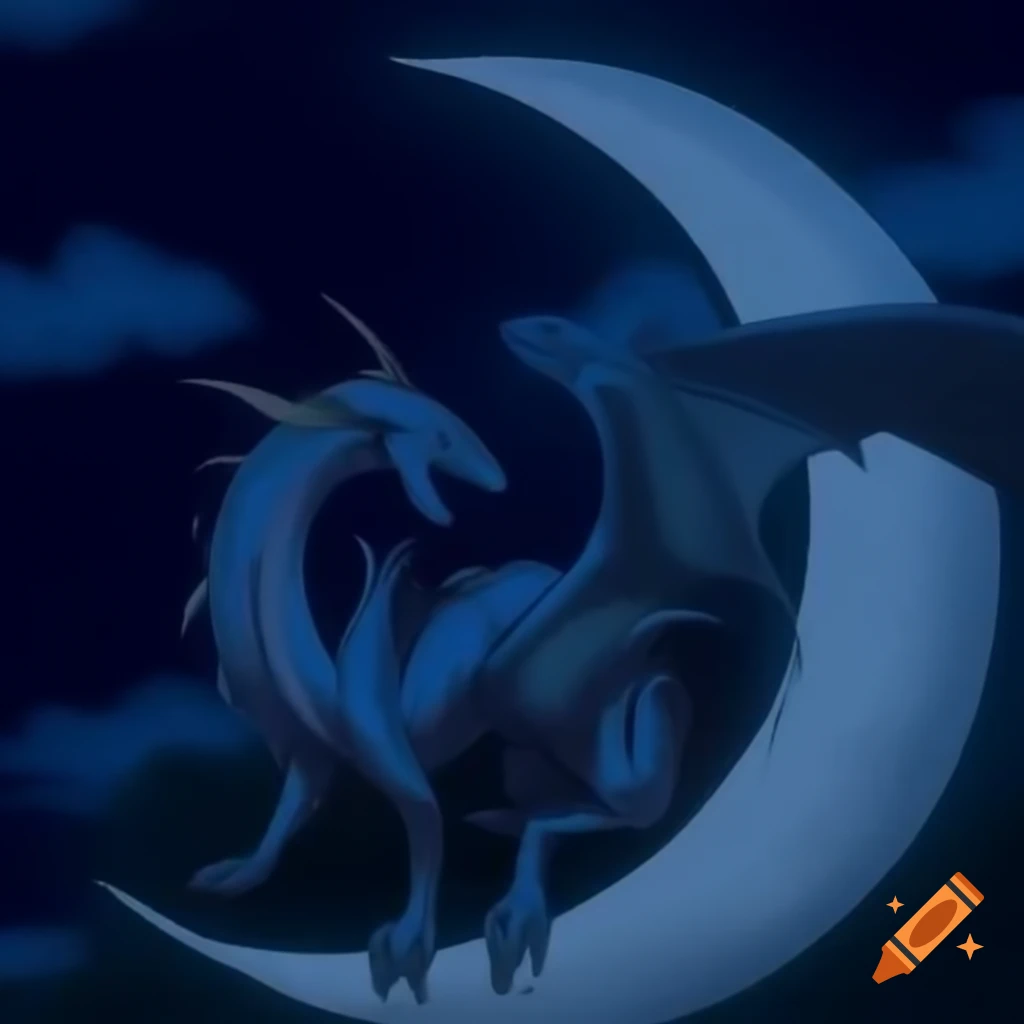 Full body of white frost dragon with white scales and electric blue ...