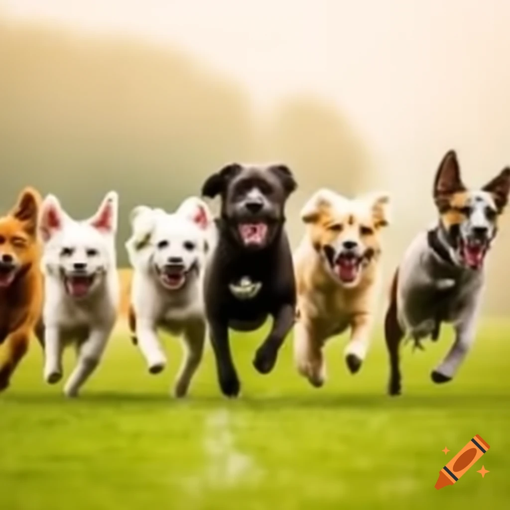 Cats vs dogs basketball game in stadium with cheering audience on Craiyon