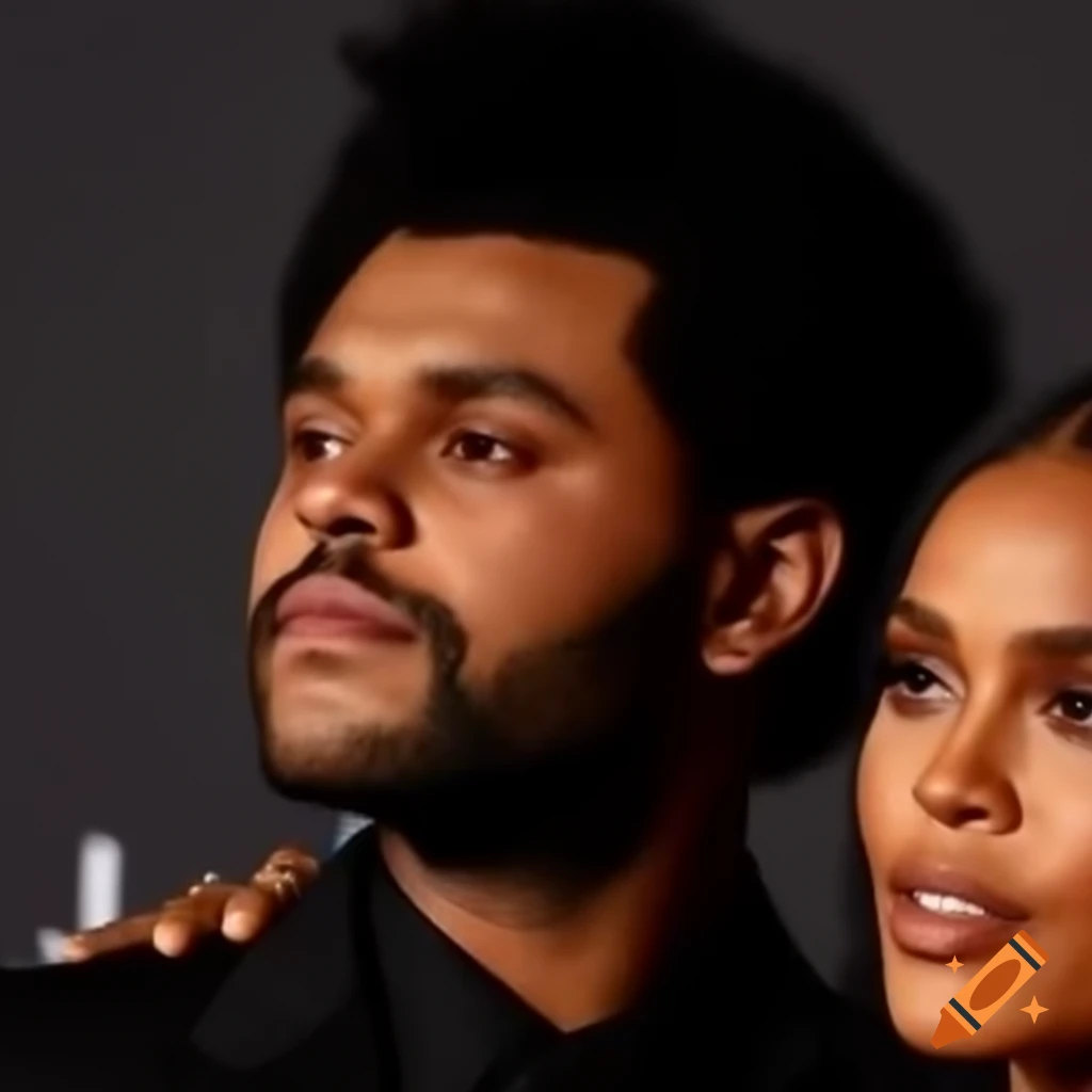 The Weeknd and Anitta in a contemporary musical collaboration on Craiyon