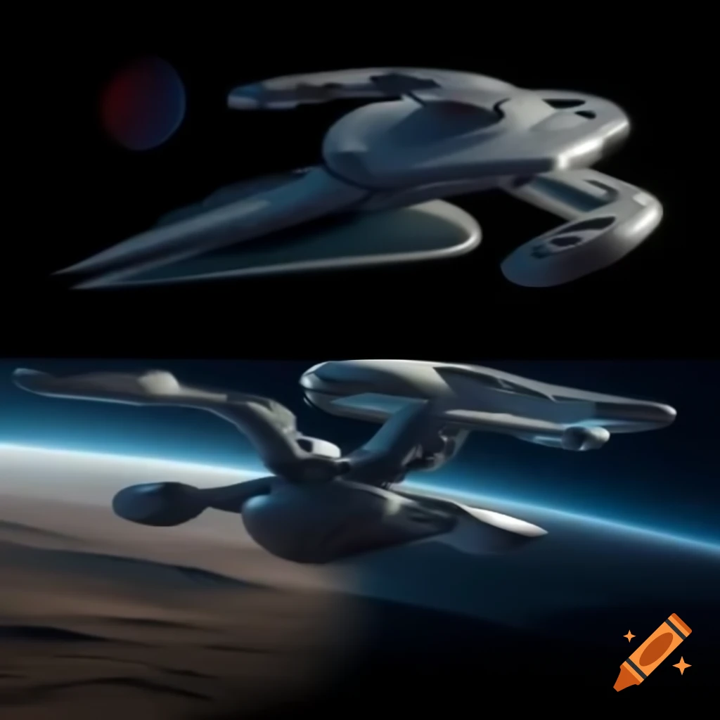 Fusion of Star Trek technology in galactic cruiser inspired by Star ...
