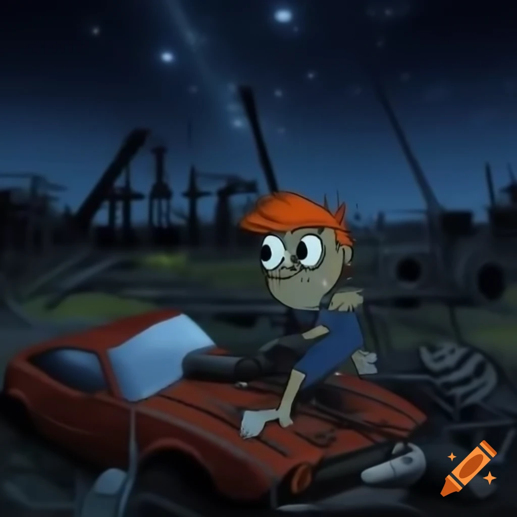 Robin hamilton maule fixing a 1970s yellow vehicle in a haunted ...