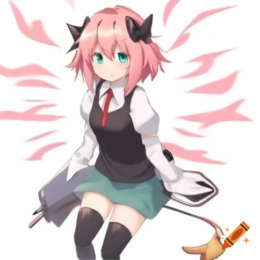 Astolfo From Fate In Casual Outfit Showcasing Midriff On Craiyon