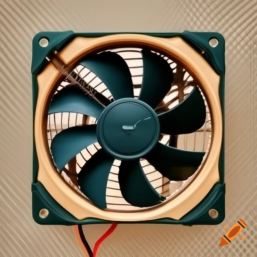 Cooling fan designed for optimal airflow on Craiyon