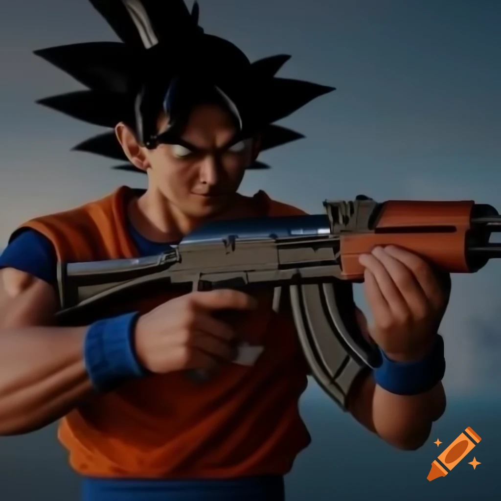 Bald Goku From Dragon Ball created on Craiyon