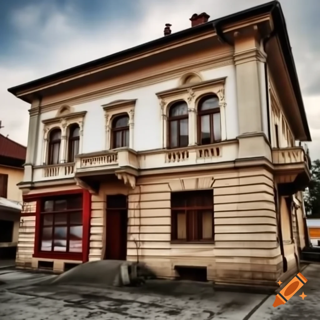 Lavish building with elegant interior named 'Polina' on Craiyon