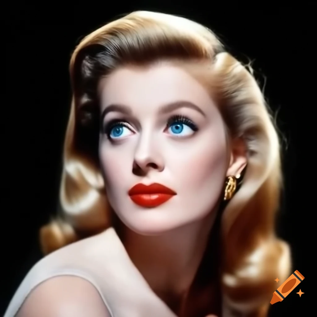 Hyper-realistic vintage color film photo of european actress from 1963 ...