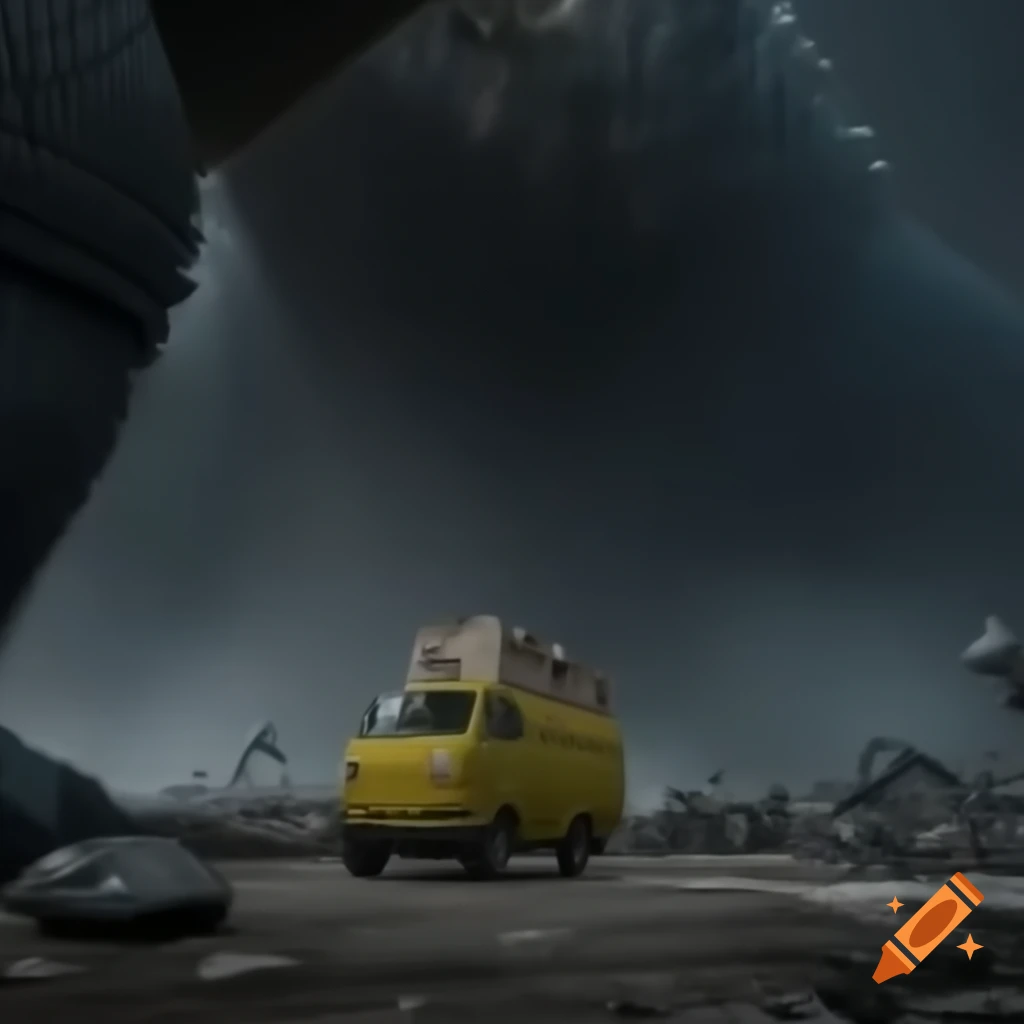 Realistic depiction of an alien creature with features resembling mites ...