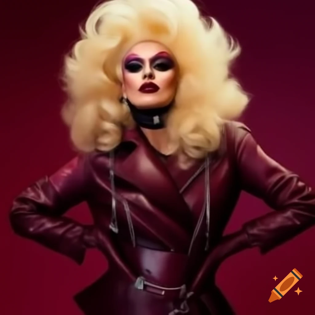 Promo for RuPaul's Drag Race featuring punk queen with blonde hair in ...