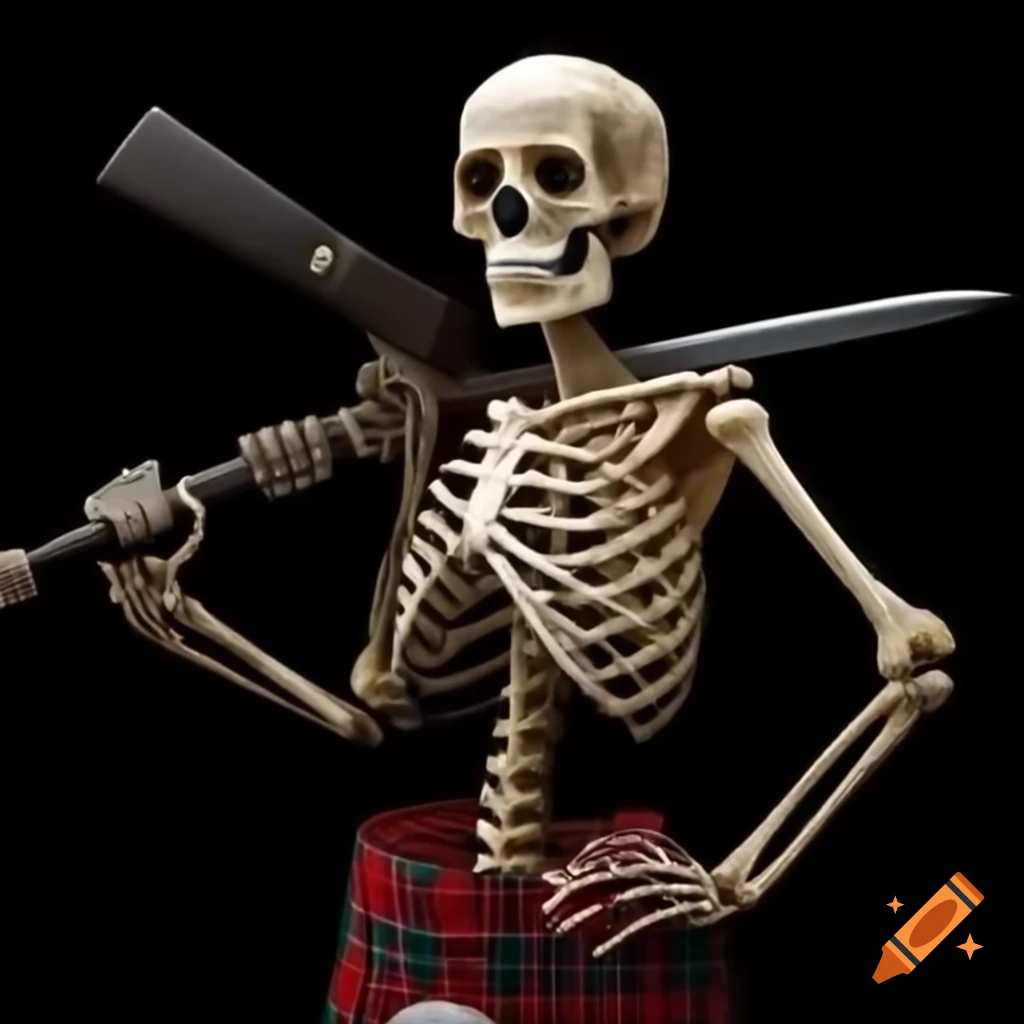 Jack Skellington performing on Broadway stage on Craiyon