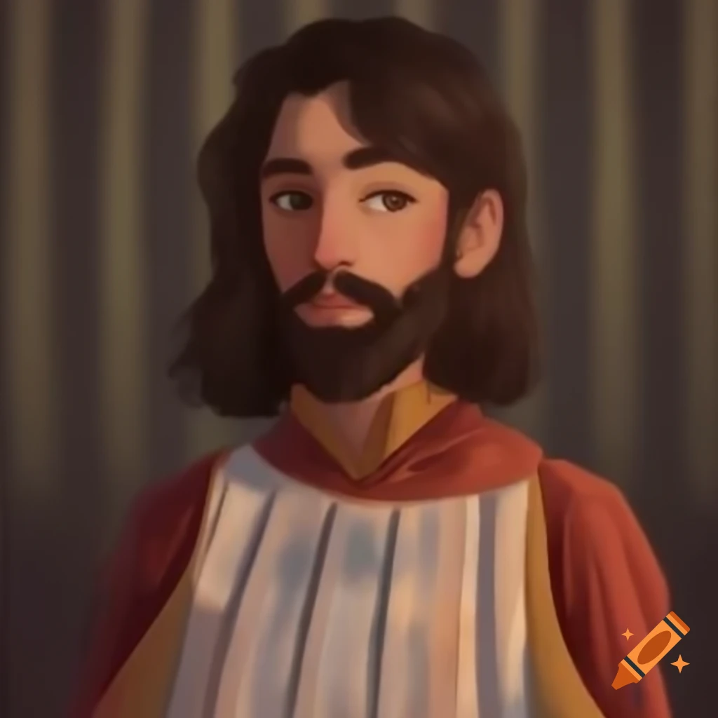 Illustration of Prophet Yusuf (Joseph) and his story on Craiyon