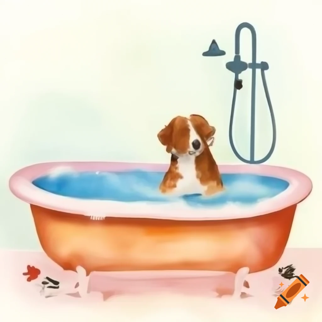 Bathing created on Craiyon