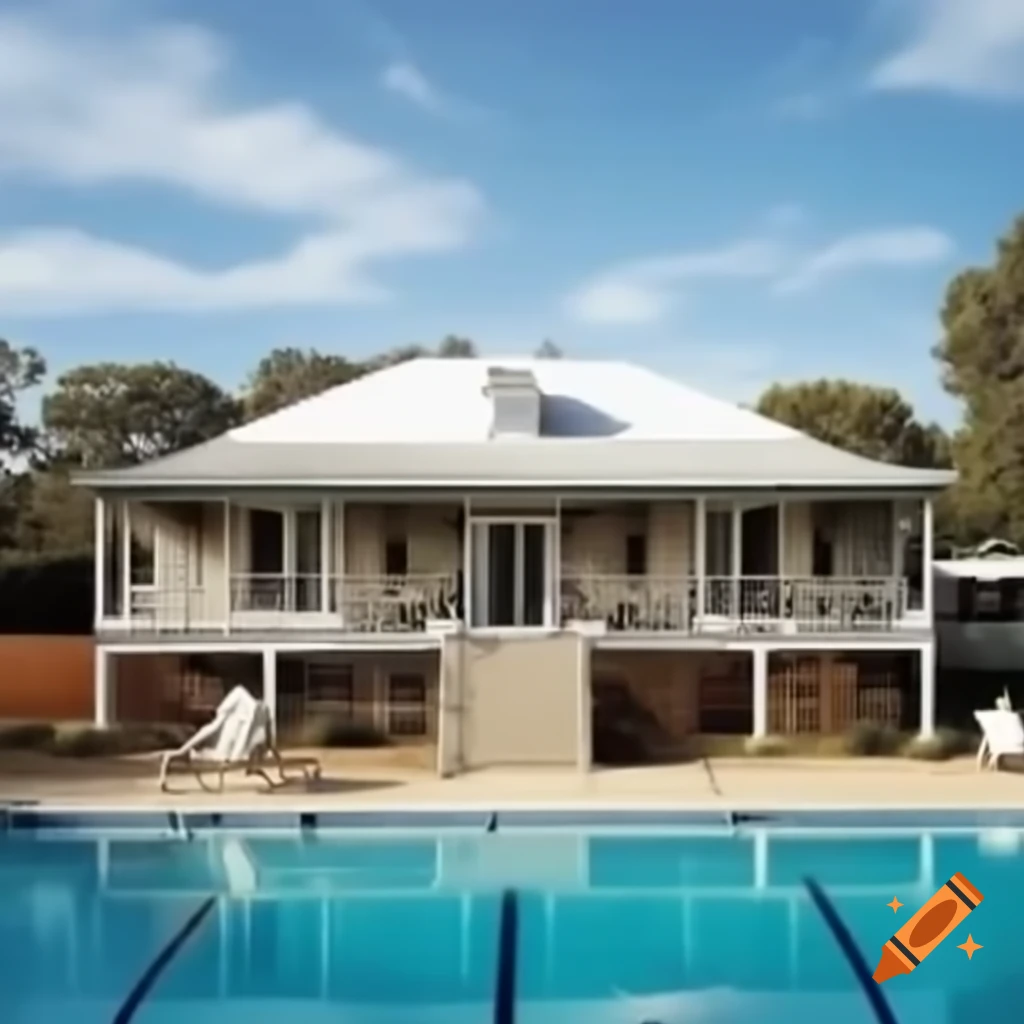 Desire for a large property with house, verandah, swimming pool, and ...