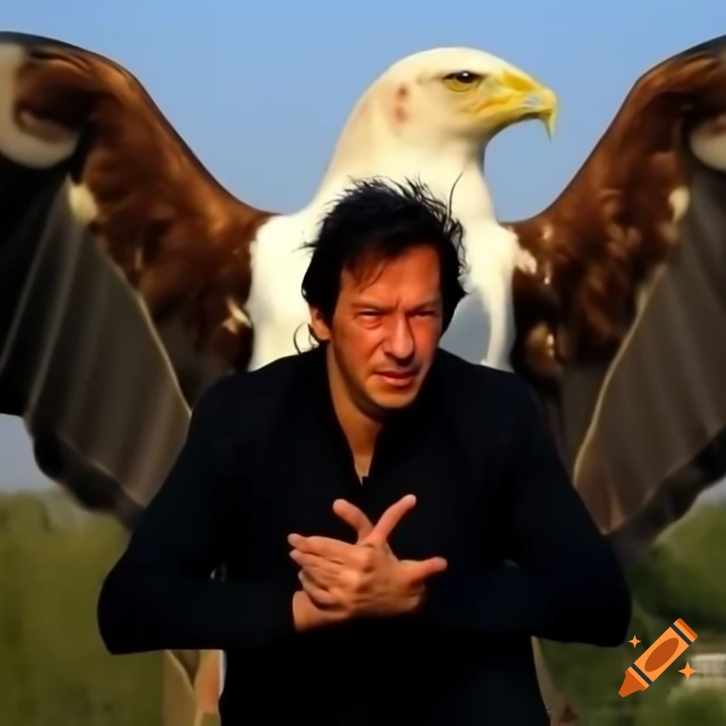 Imran khan in jail setting on Craiyon