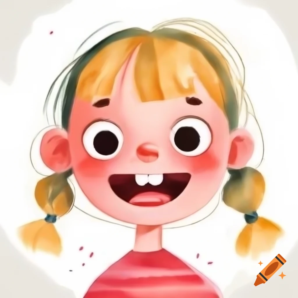 Big Teeth Smile Cartoon