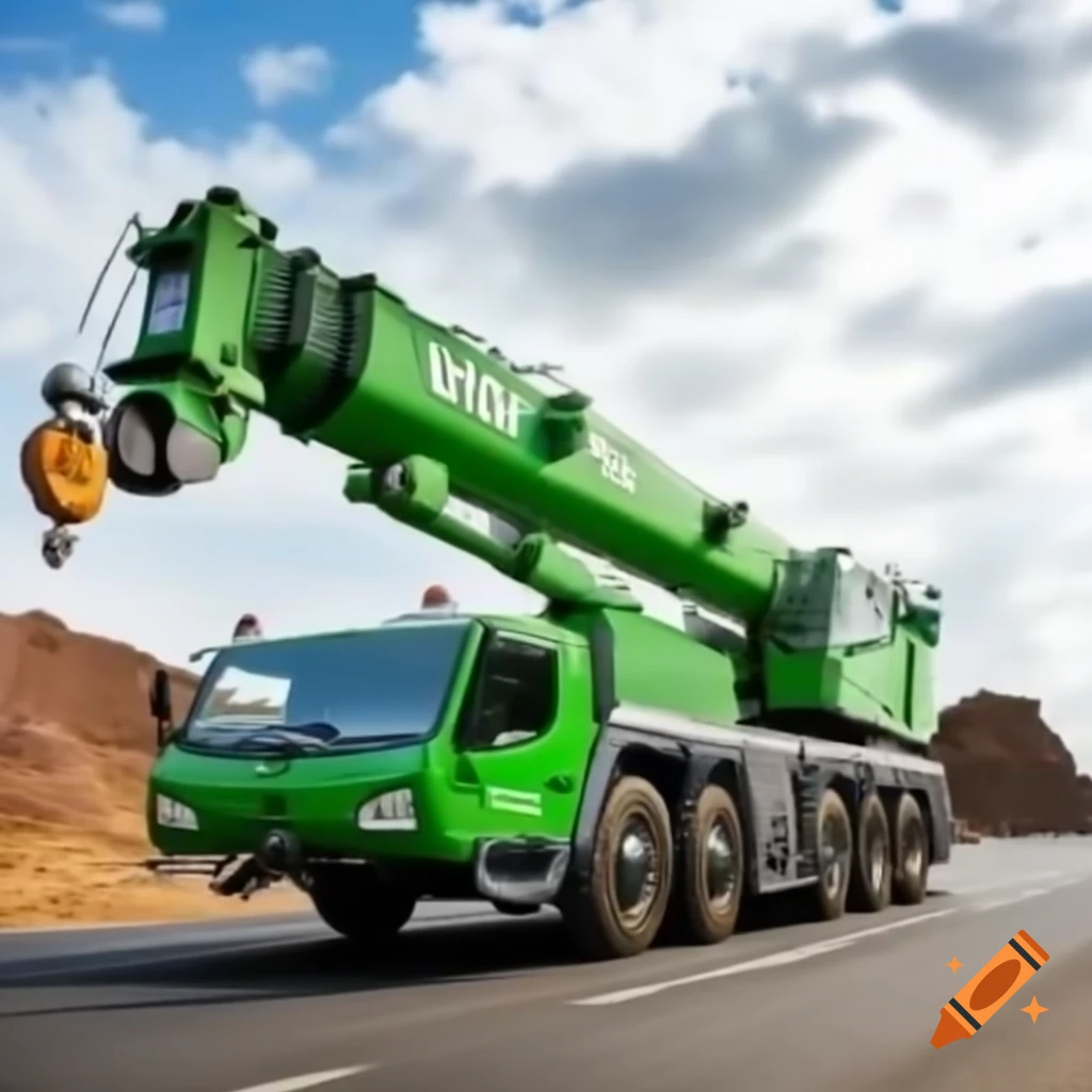 Minimalistic crane design inspired by bluebeam.com logo colors on Craiyon