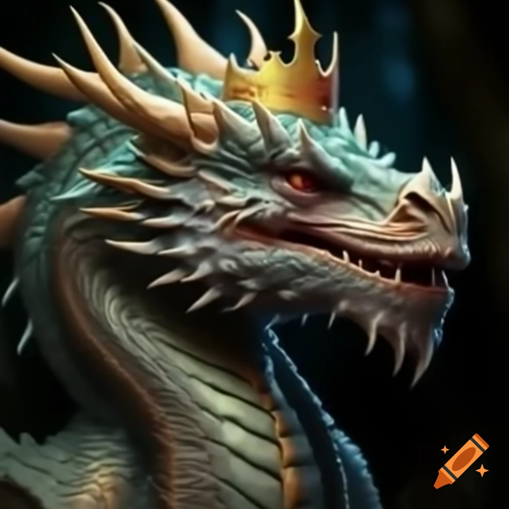 Fire breathing dragon wearing santa hat and smoking a cigar on Craiyon