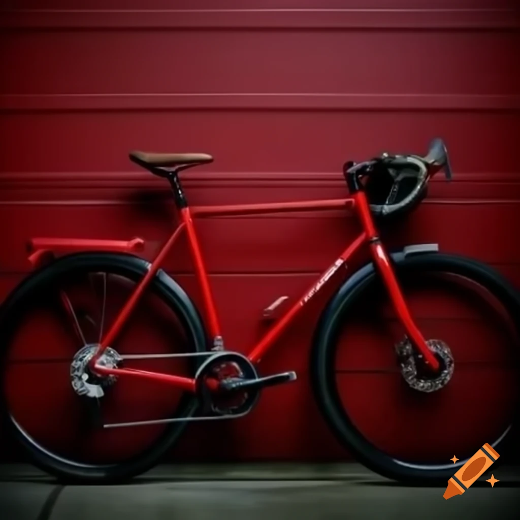 Vibrant colors bursting from dark abyss in dynamic bicycle scene on Craiyon