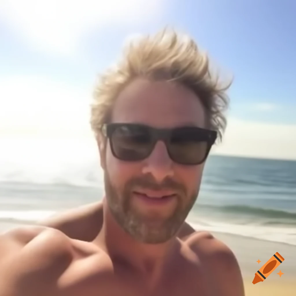 Selfie of a 31-year-old man on Craiyon