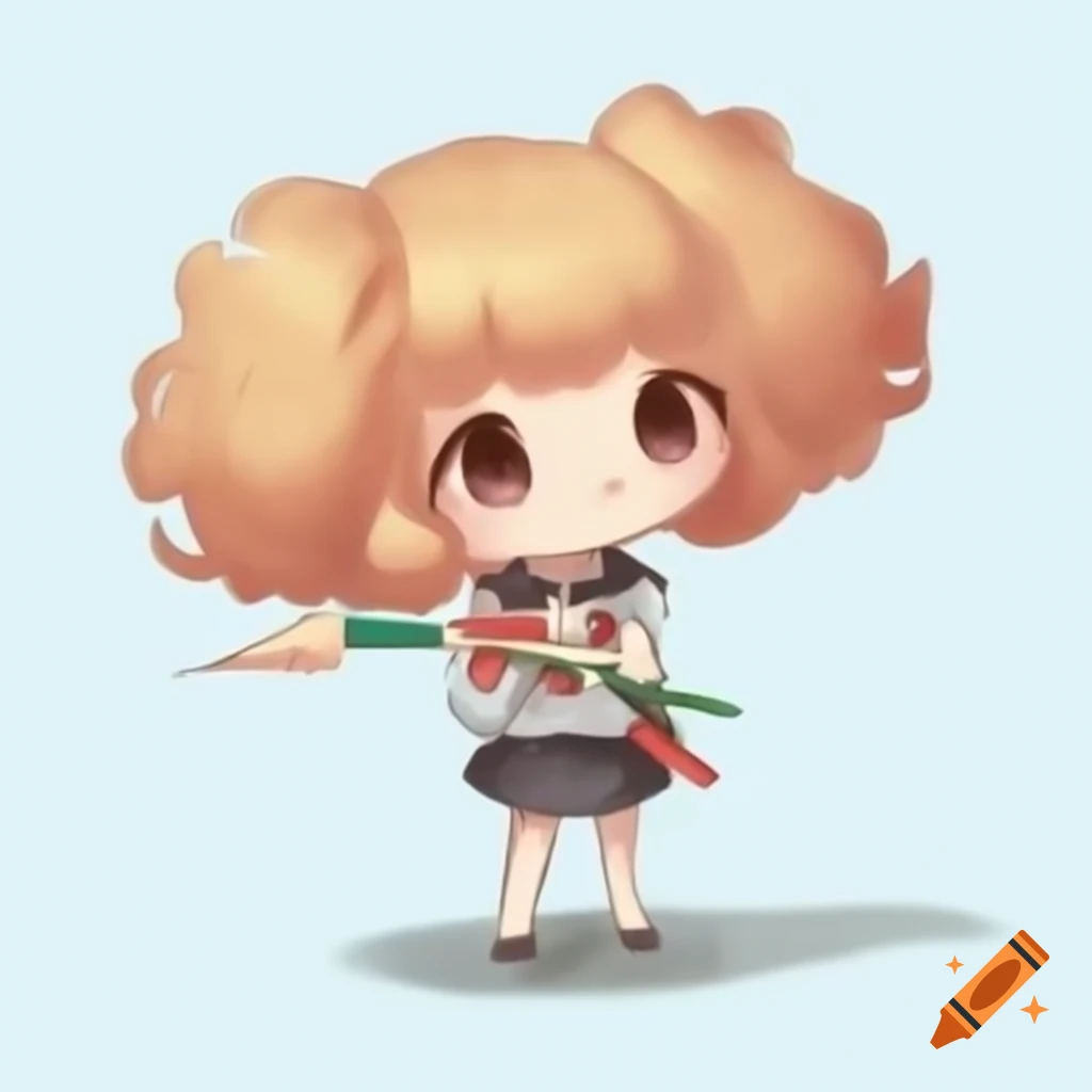 Chibi Anime Girl Sword NEW AUTHENTIC Nendoroid 1997 Reincarnated As A