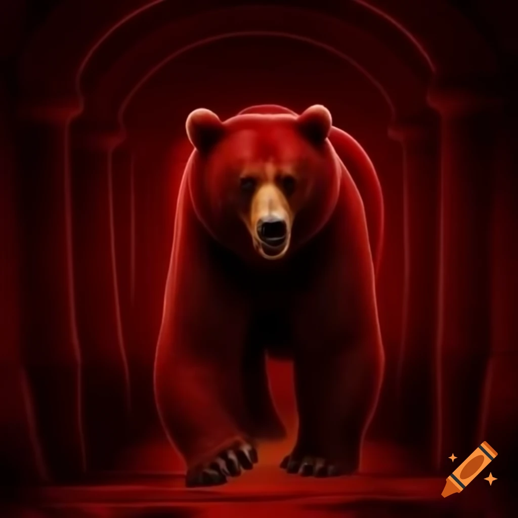 Wall with crimson markings and ancient Aklo script suggesting hidden ...