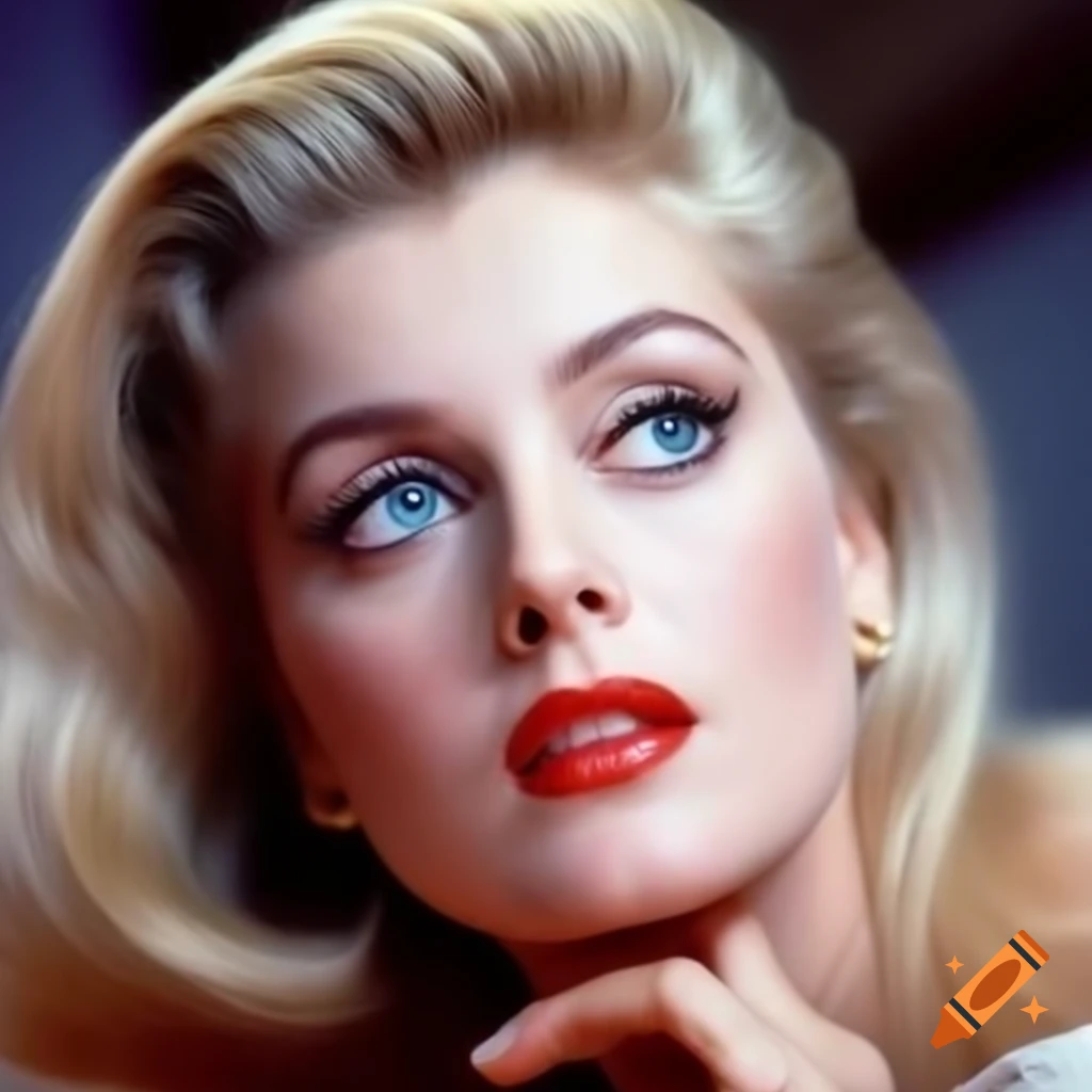 Hyper-realistic photograph of a charming european actress from 1963 ...