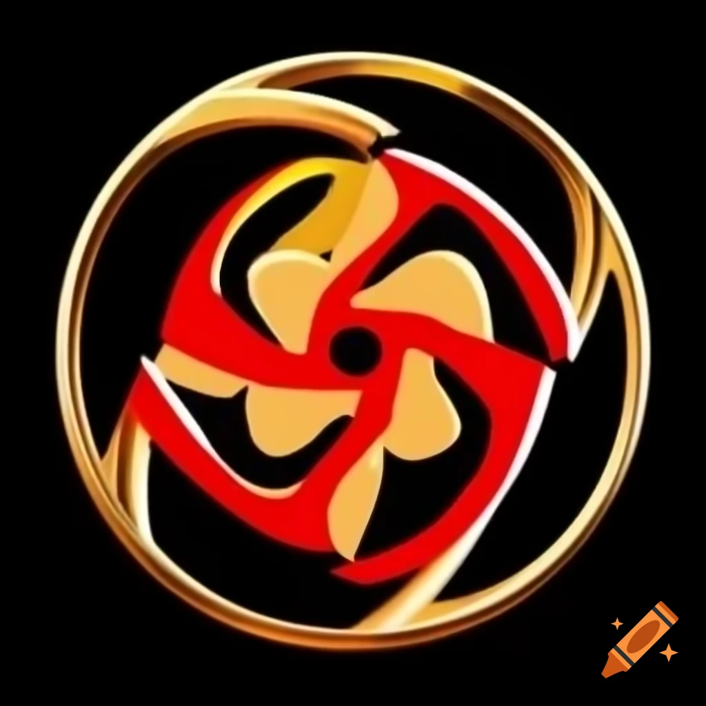 Logo representing uechi ryu and goju ryu martial arts on Craiyon