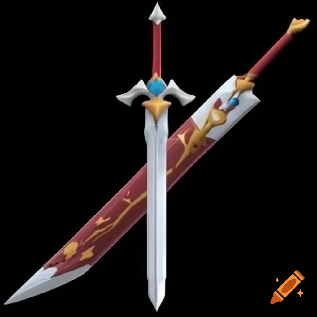 Legendary sword inspired by the Master Sword from The Legend of Zelda ...