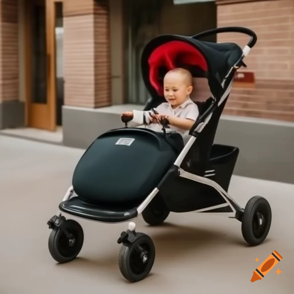 Apple-themed buggy on Craiyon